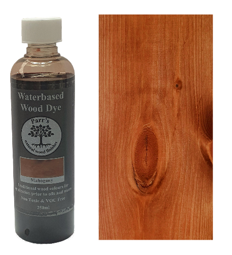 Mahogany Water Based Wood Dye – Parr's